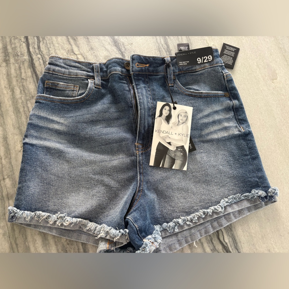 Kendall & Kylie | Jeans | Kendall Kylie Frayed Hem Blue Jeans | Poshmark